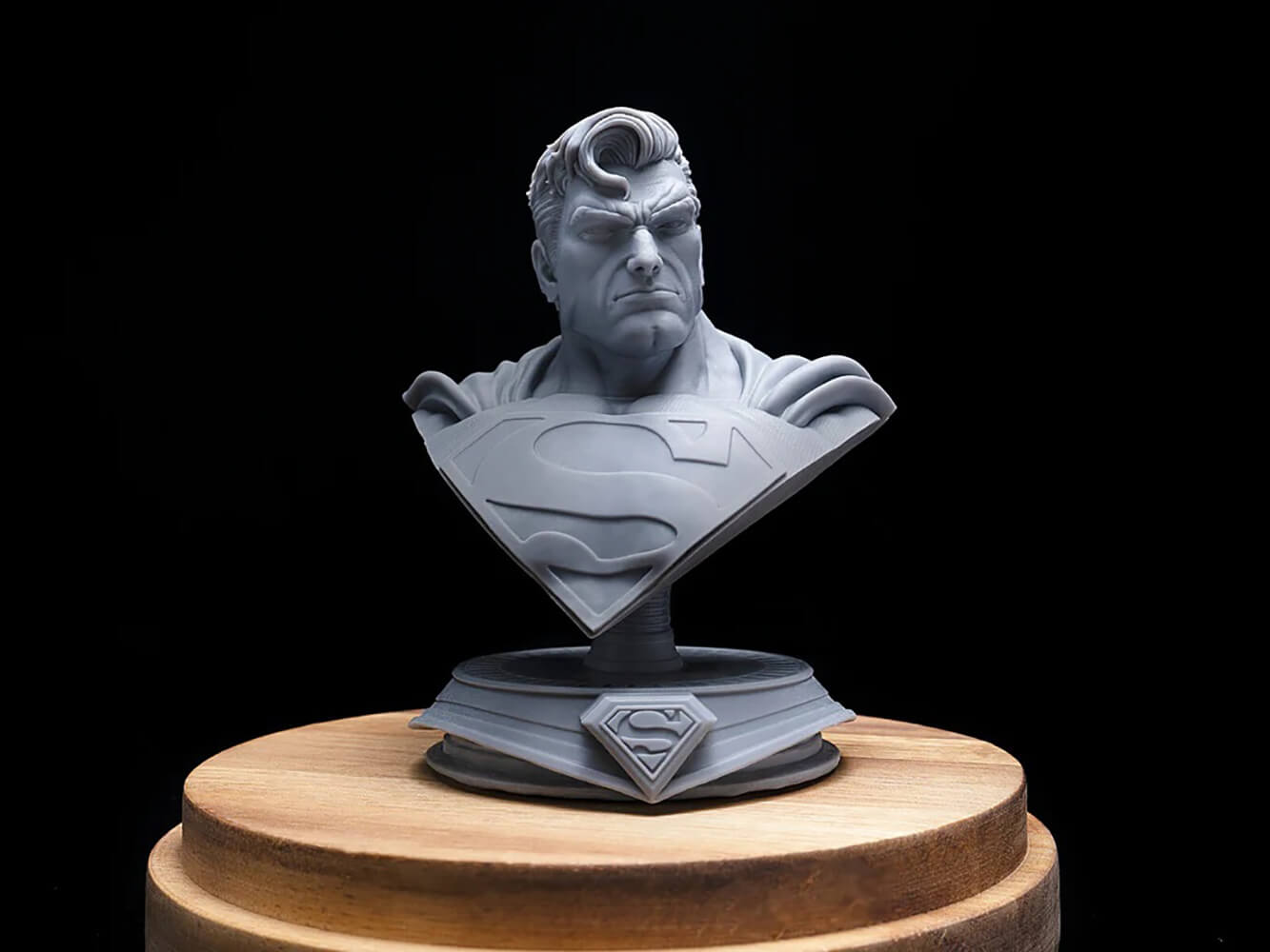 Superman Bust - 3D Print Model by 3DPrintingDesigner