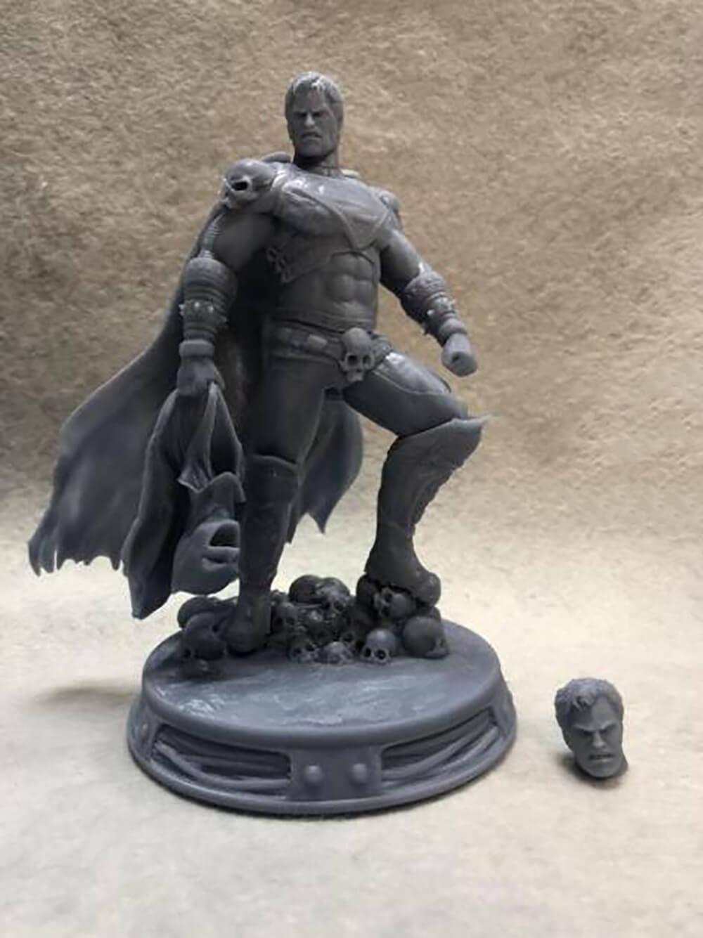 Superman Devil - 3D Model by 3DPrintingDesigner