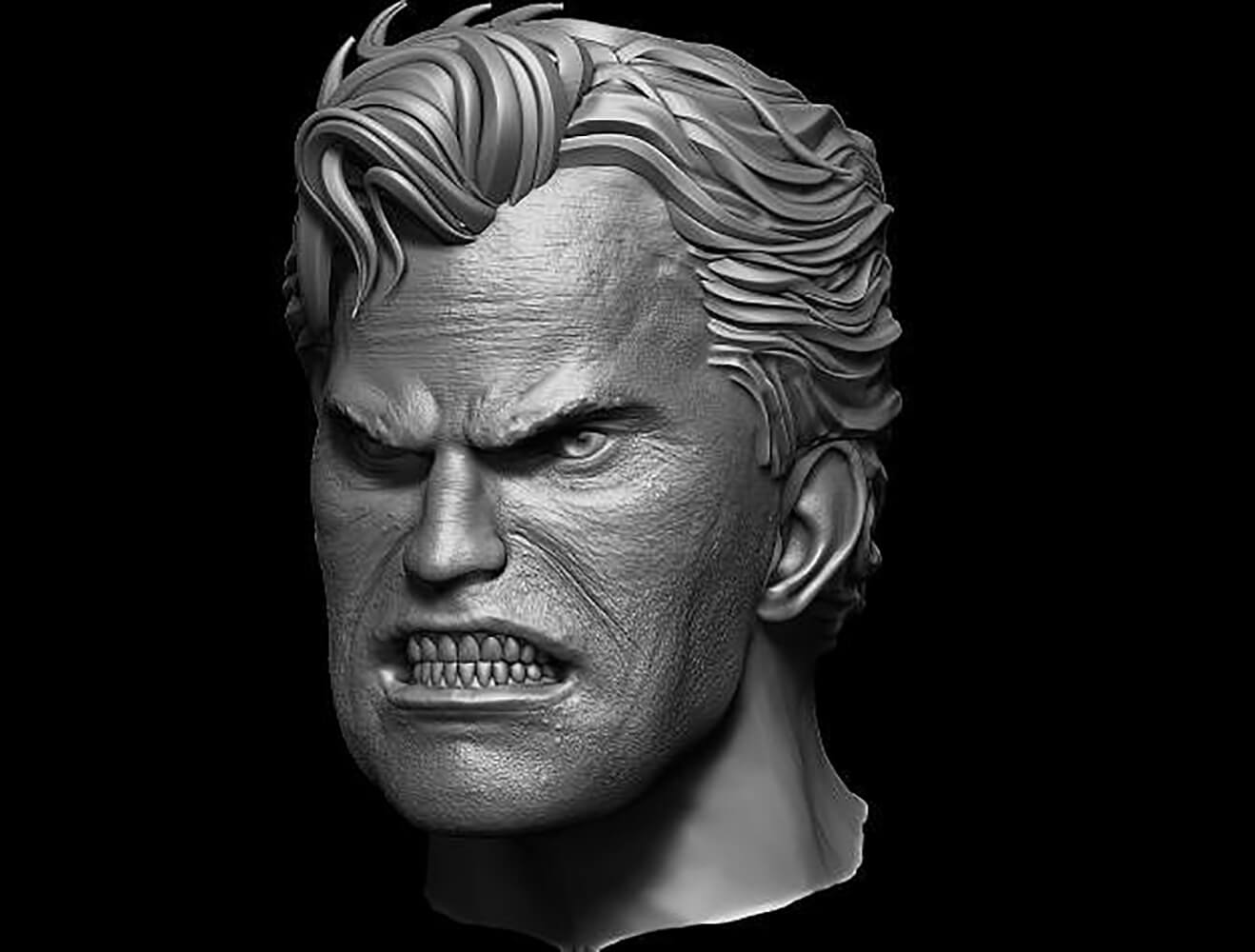 Superman Devil - 3D Model by 3DPrintingDesigner