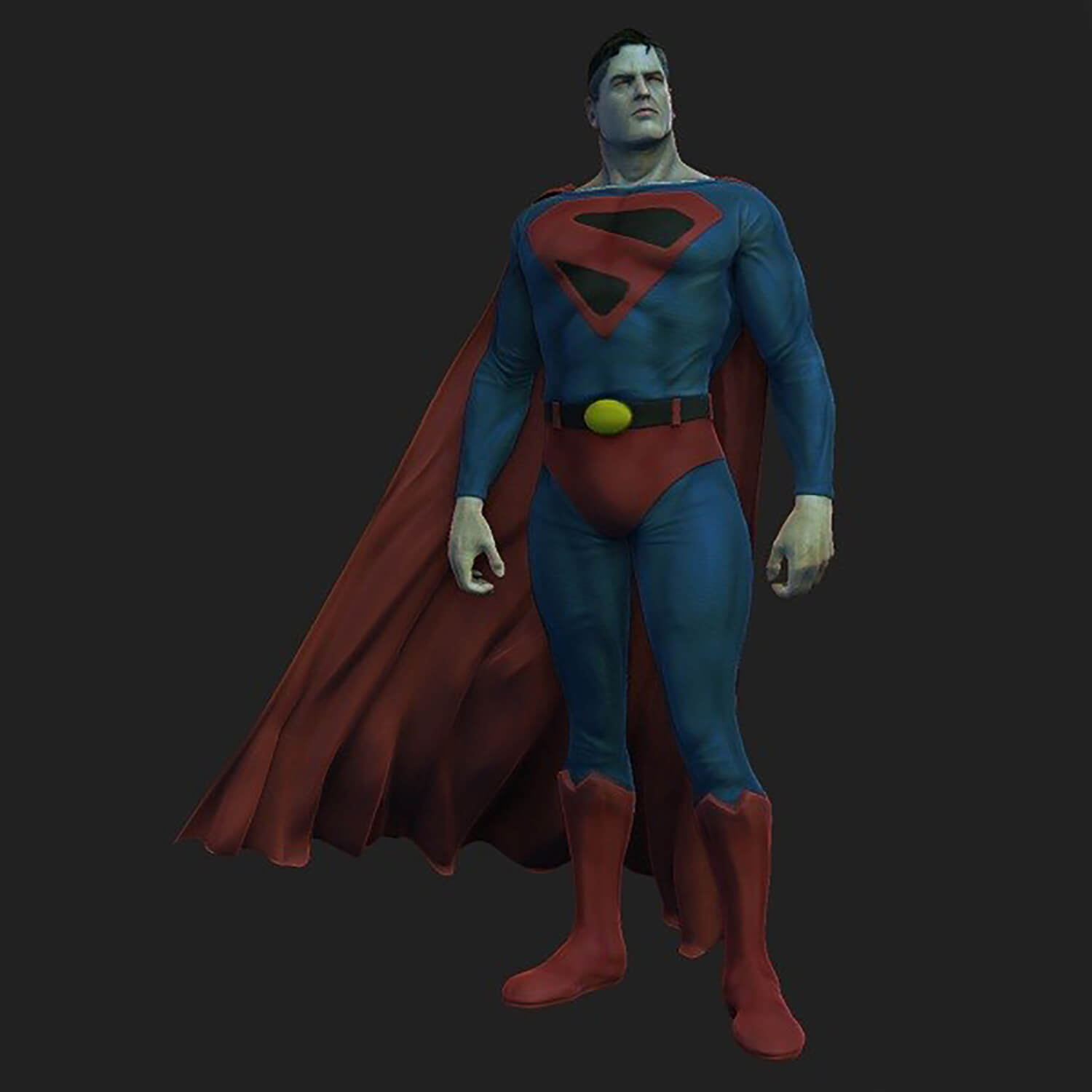 Superman Figures - 3D Model by 3DPrintingDesigner