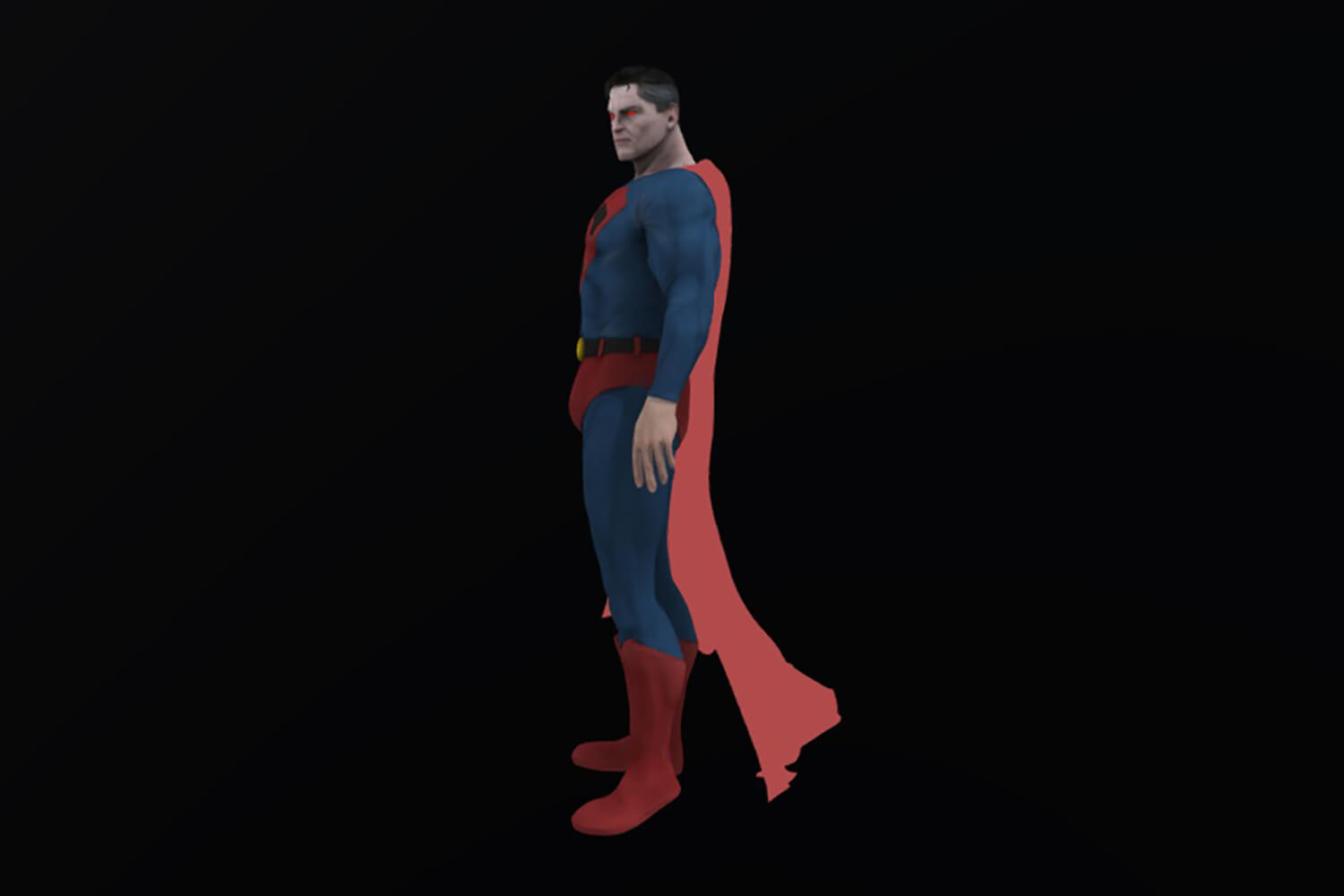 Superman Figures - 3D Model by 3DPrintingDesigner