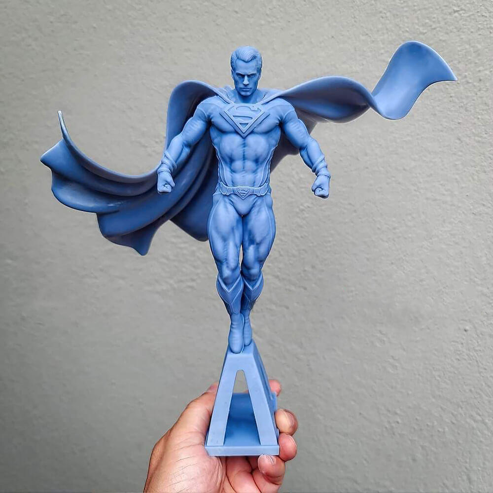 Superman Statues - 3D Model by 3DPrintingDesigner