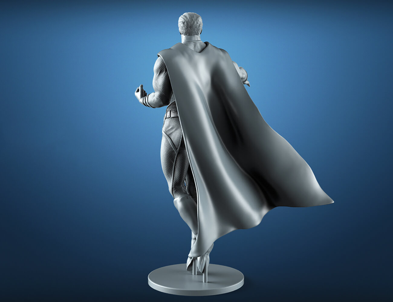 Outdoor Superman Statue