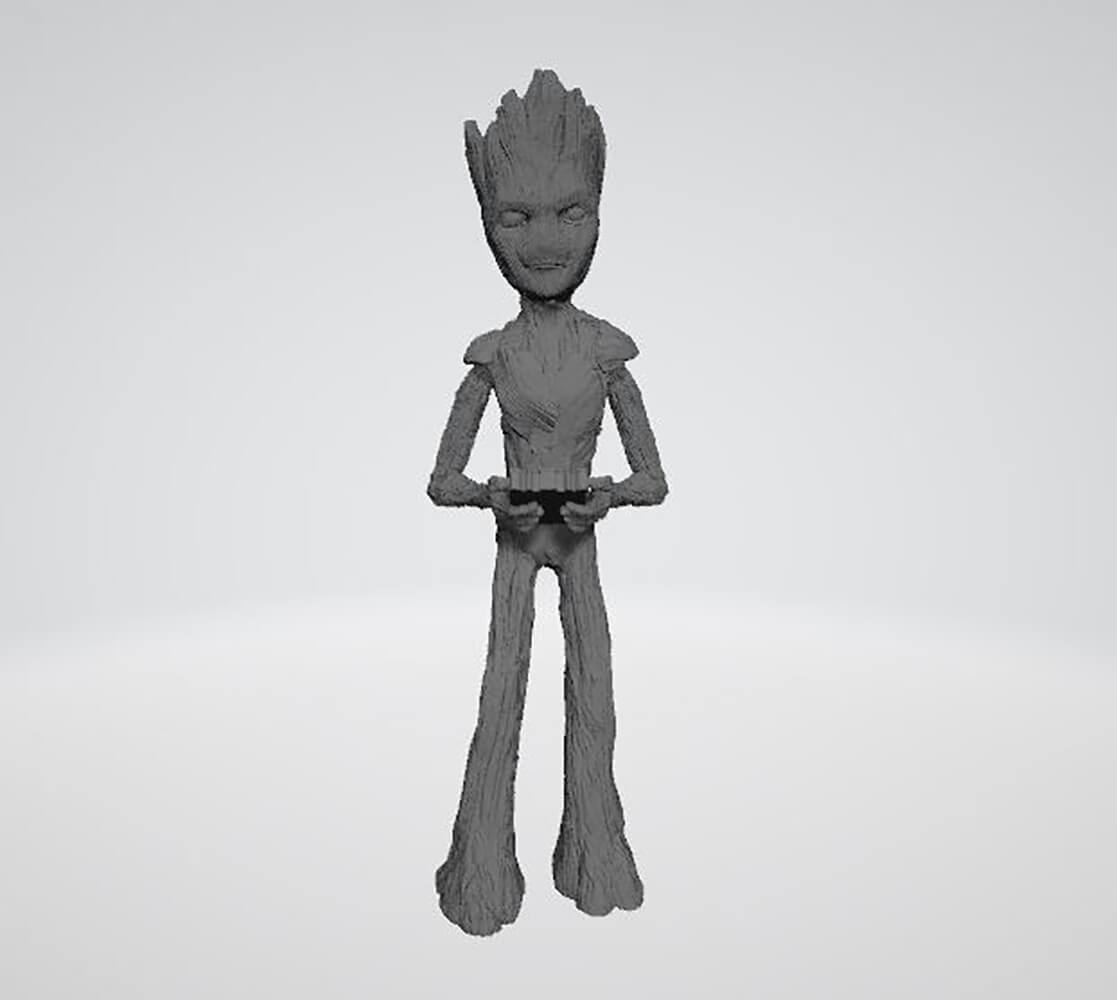 Teenage Groot - 3D Model by 3DPrintingDesigner