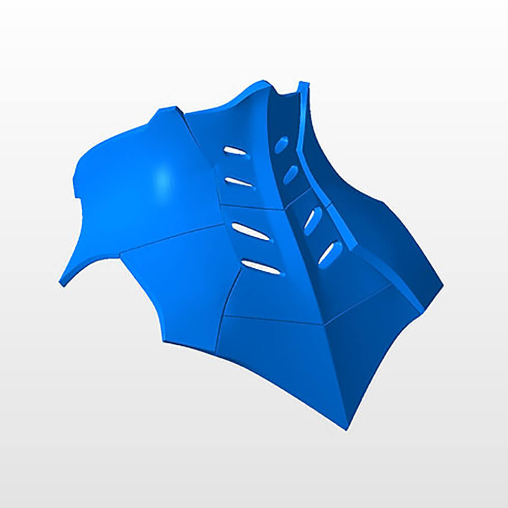 The Flash Full Body Armor Suit - 3D Model by 3DPrintingDesigner