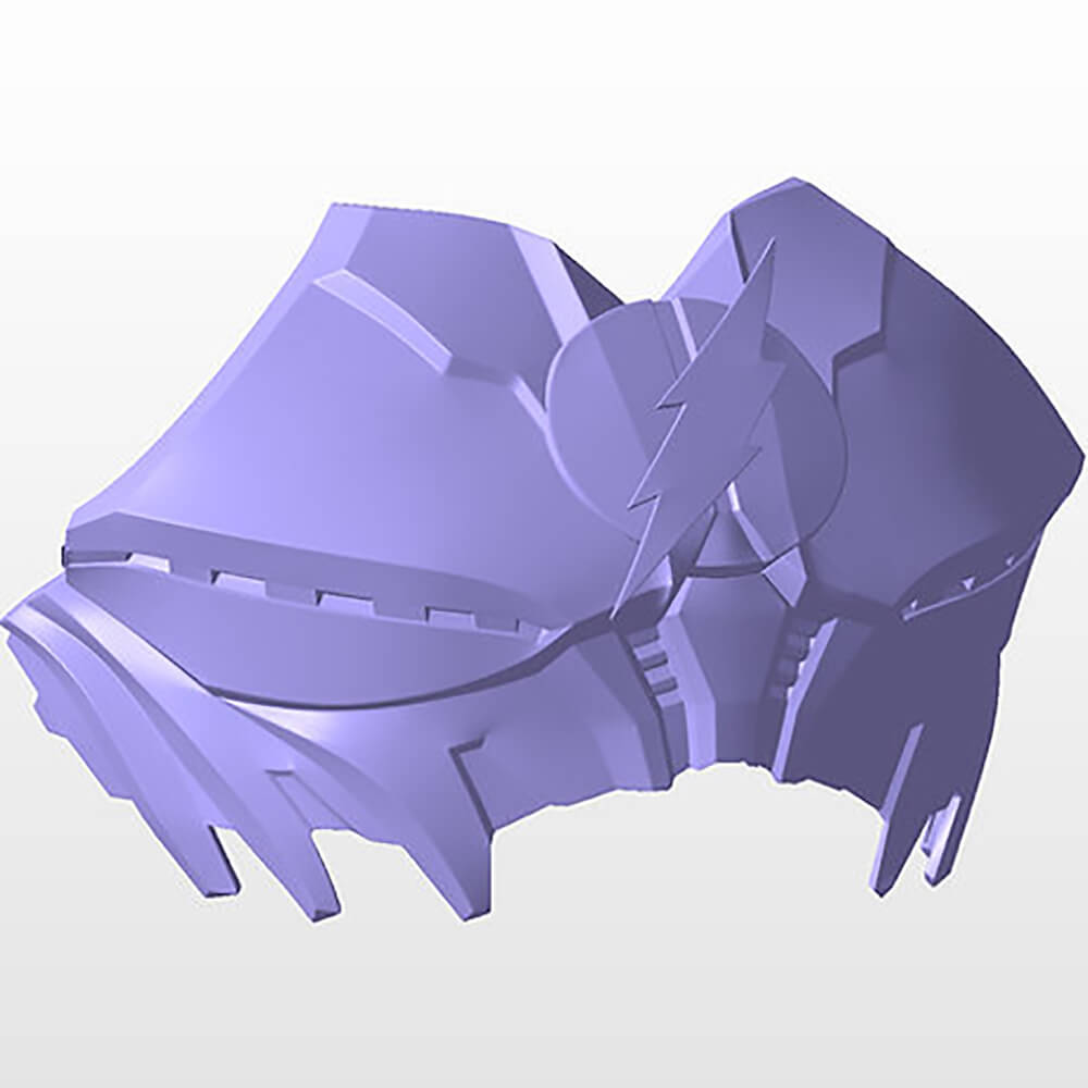 The Flash Full Body Armor Suit - 3D Model by 3DPrintingDesigner