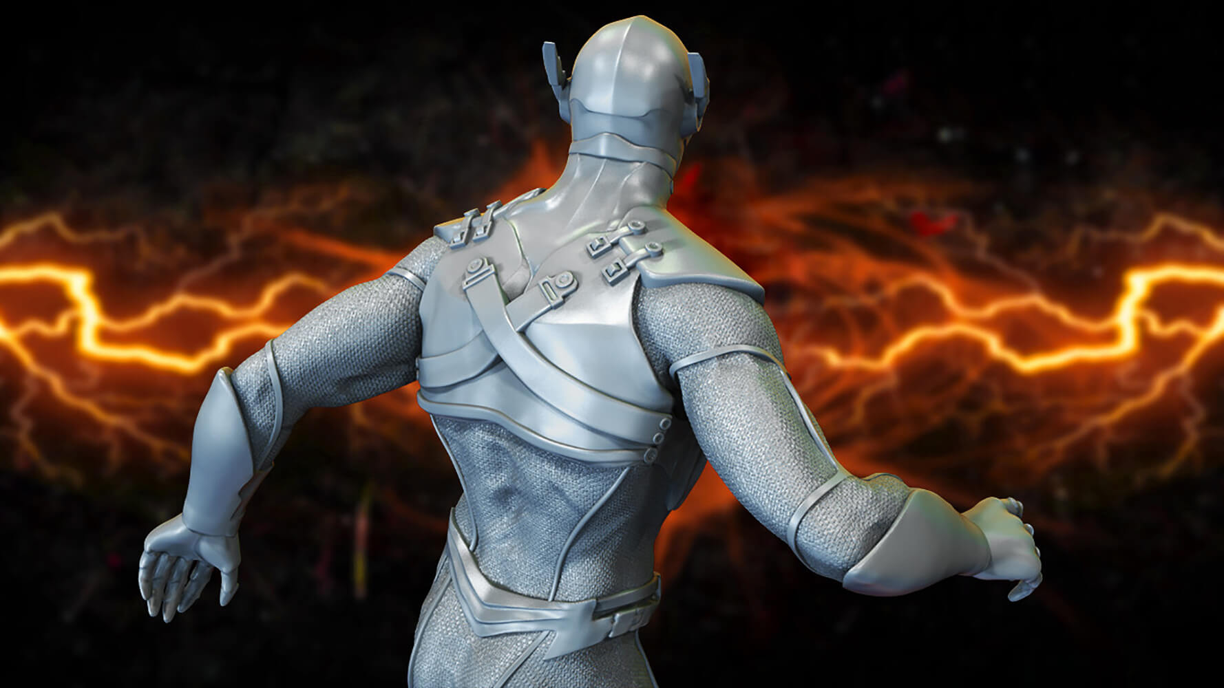 The Flash (The Flash) - 3D Model by 3DPrintingDesigner