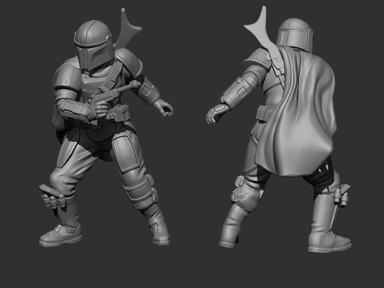 The Huntsman - 3D Model by 3DPrintingDesigner