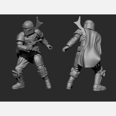 The Huntsman - 3D Model by 3DPrintingDesigner
