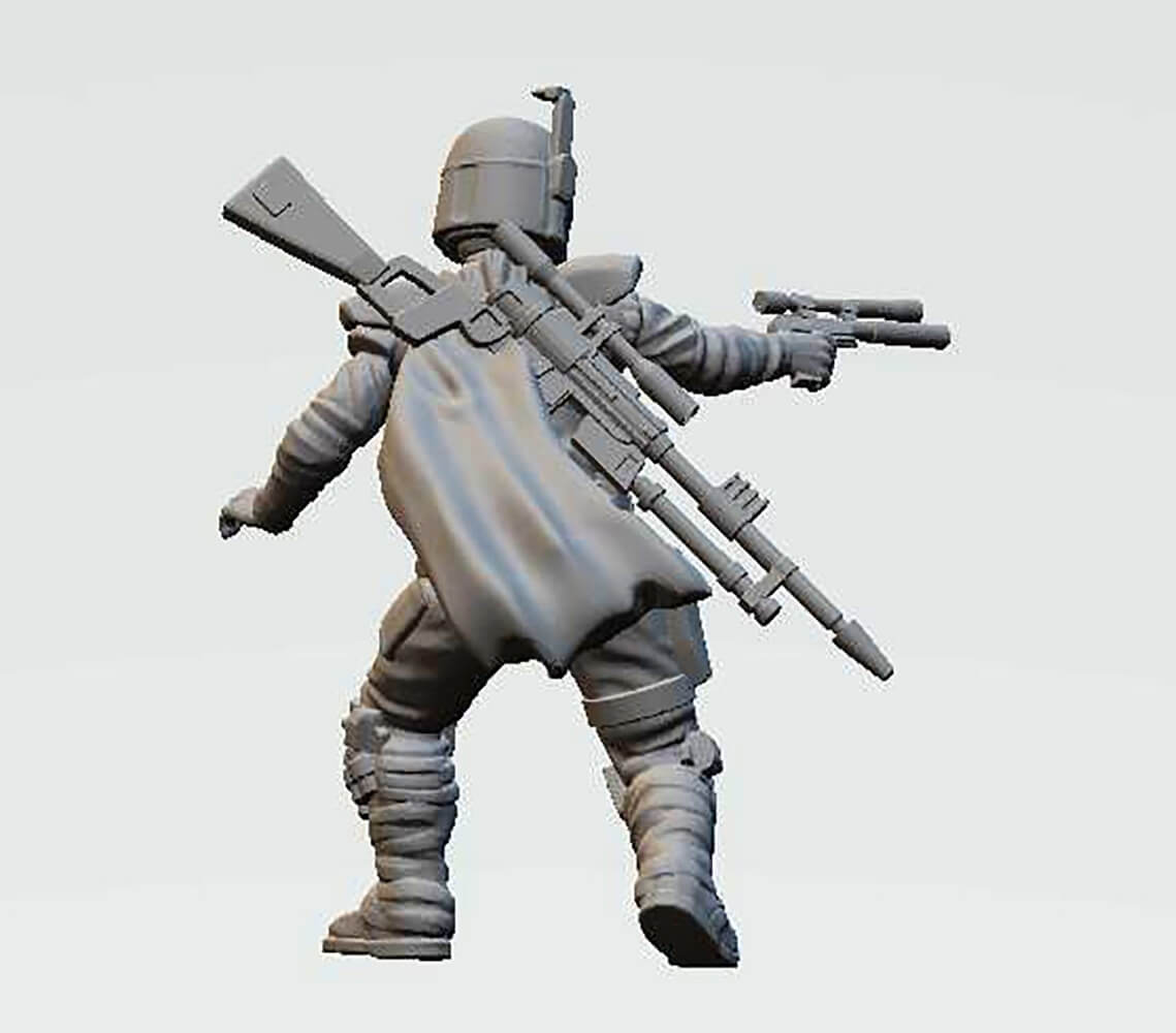 The Young Hunter - 3D Model by 3DPrintingDesigner