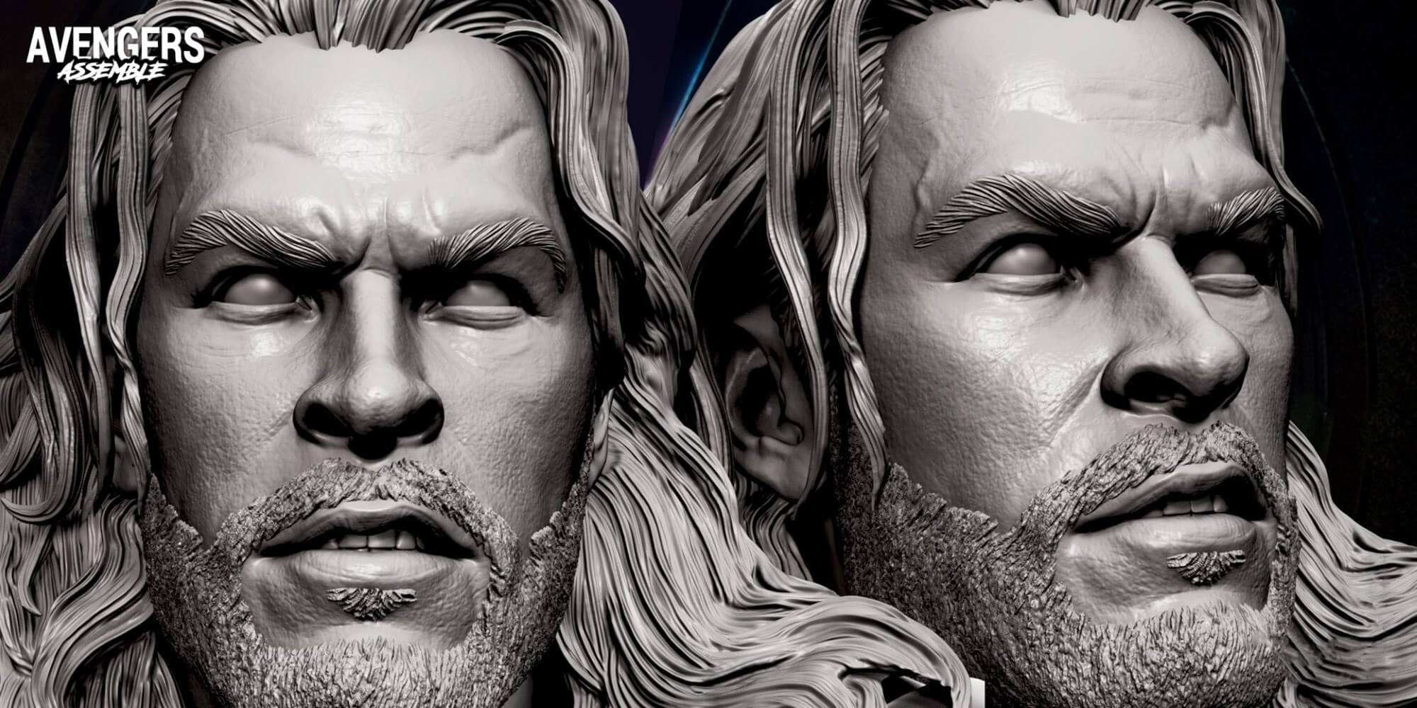 Thor Statues - 3D Model by 3DPrintingDesigner