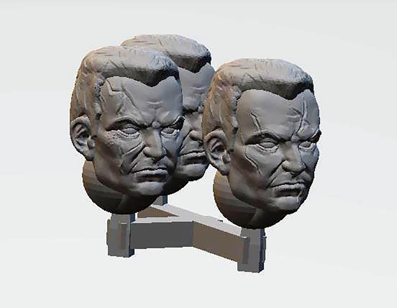 Vanguard Heads - 3D Model by 3DPrintingDesigner