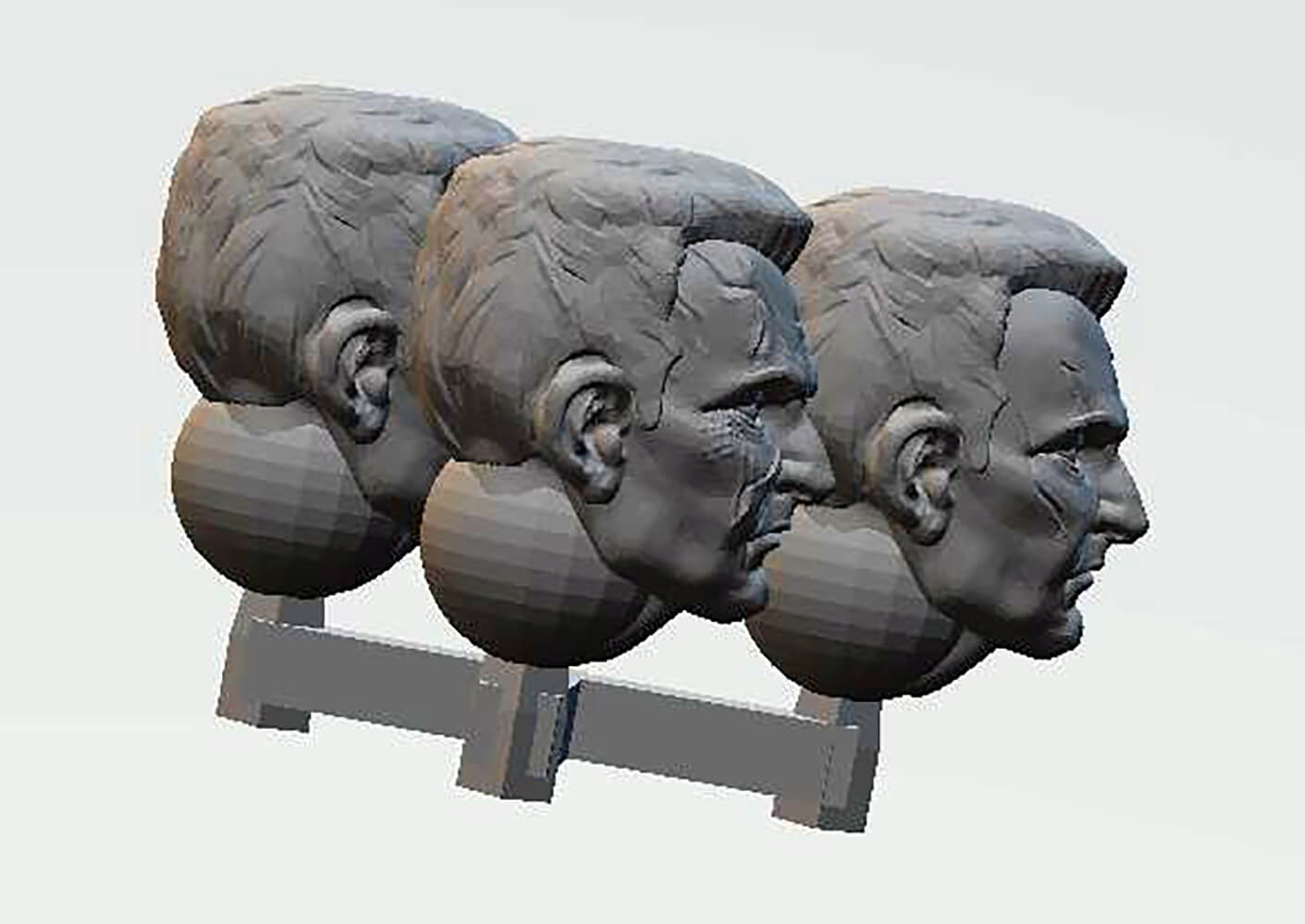 Vanguard Heads - 3D Model by 3DPrintingDesigner