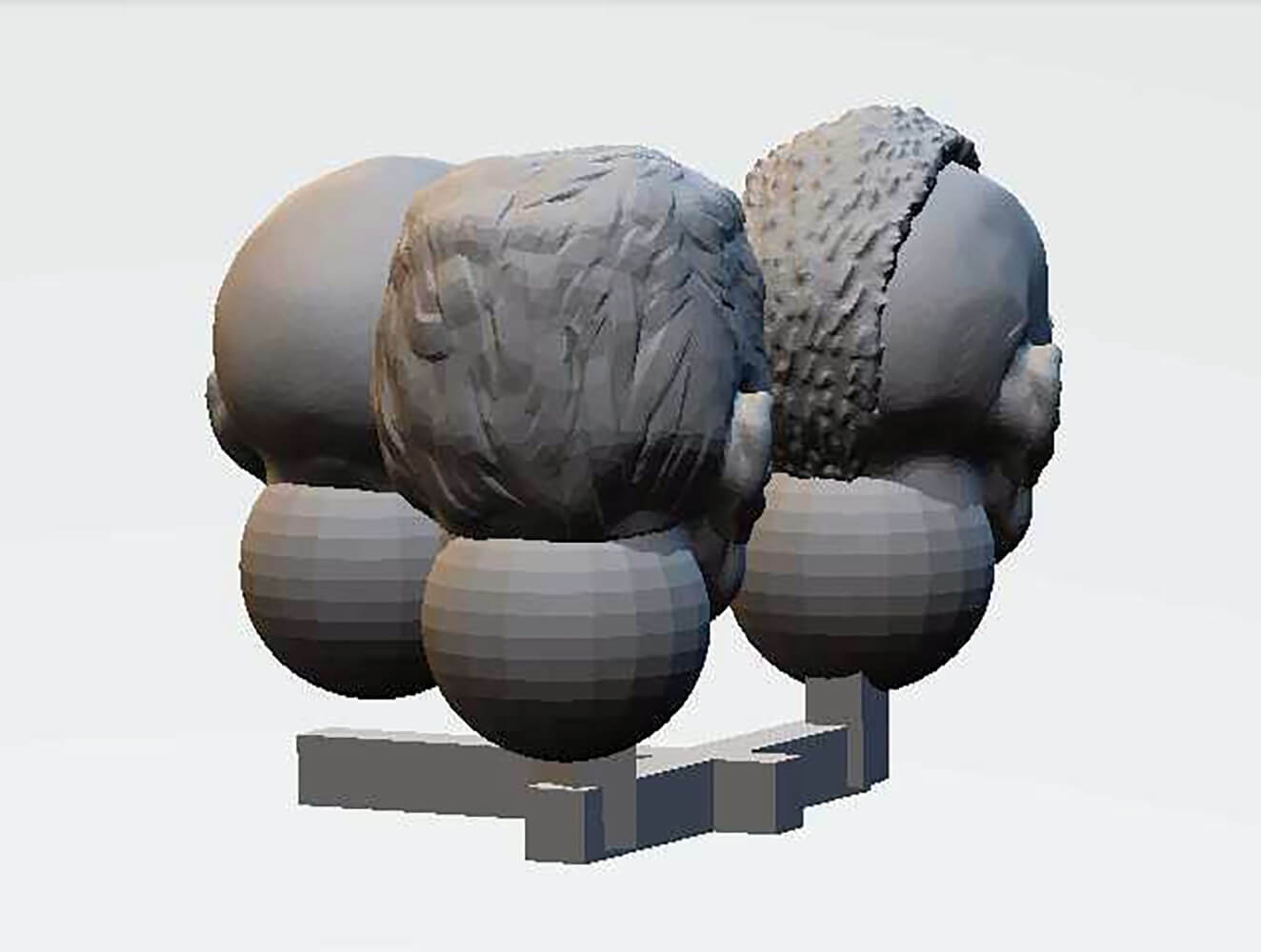 Vanguard Heads - 3D Model by 3DPrintingDesigner