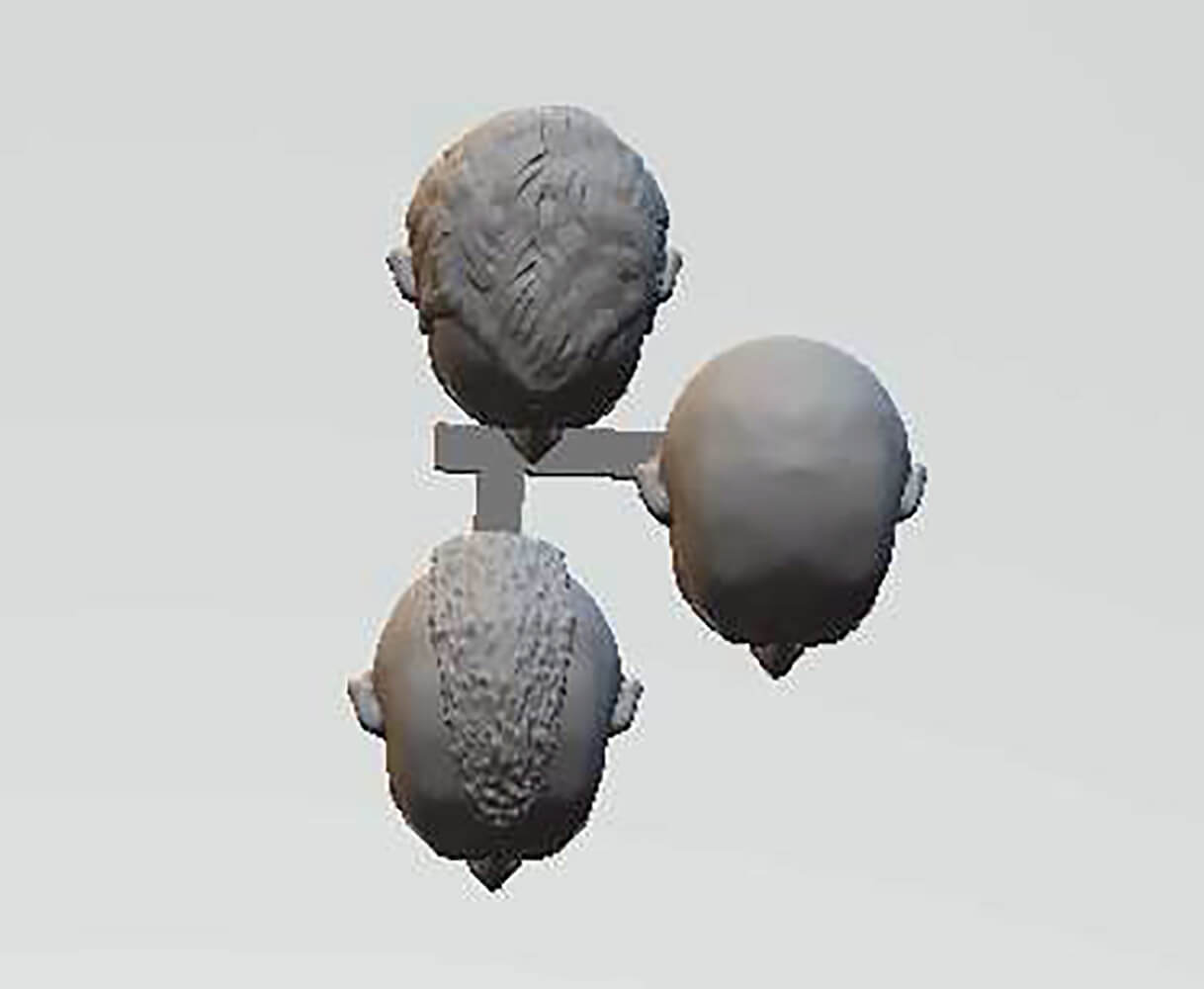 Vanguard Heads - 3D Model by 3DPrintingDesigner