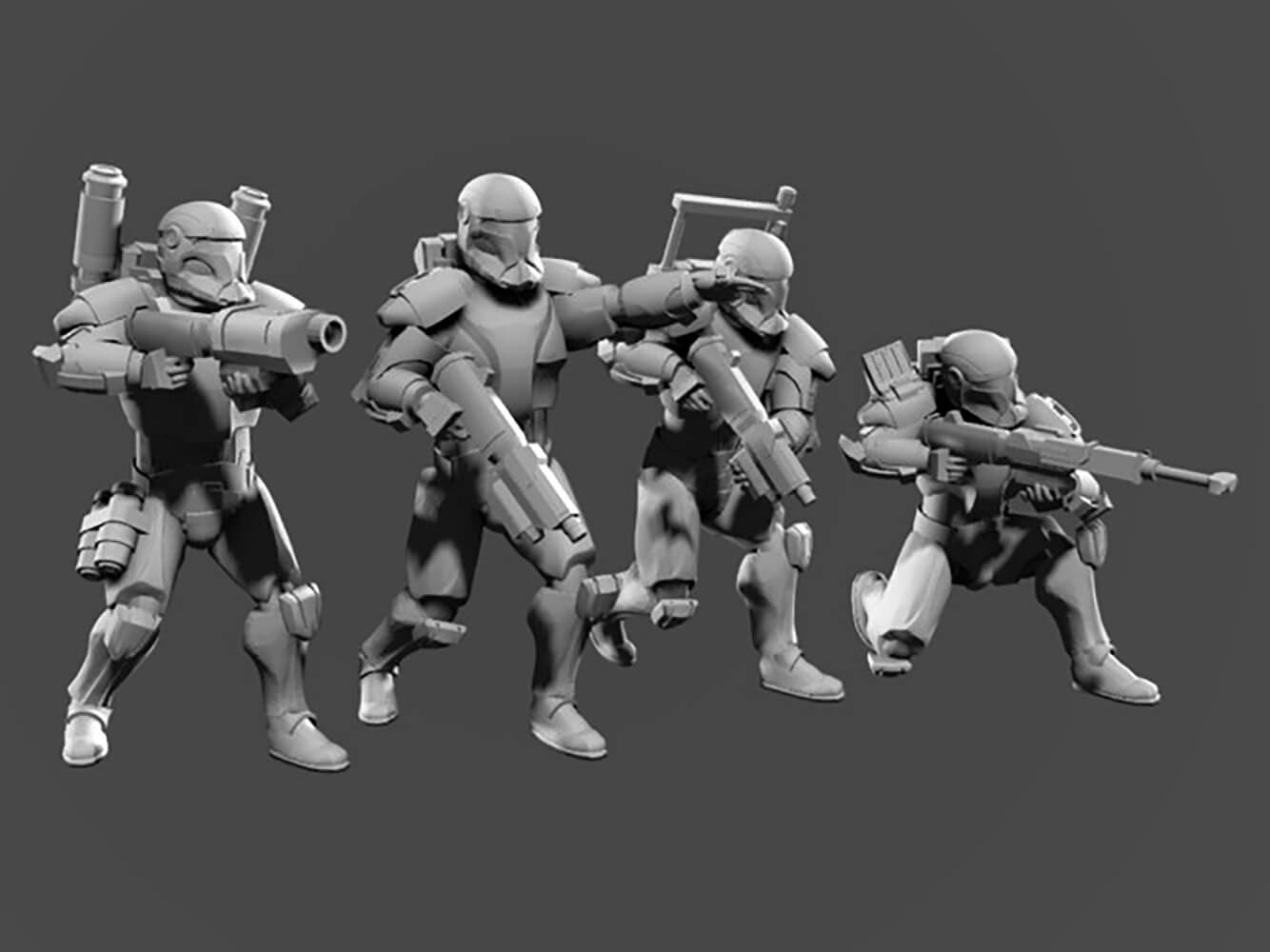 Vanguard Trooper Elite - 3D Print Model by 3DPrintingDesigner