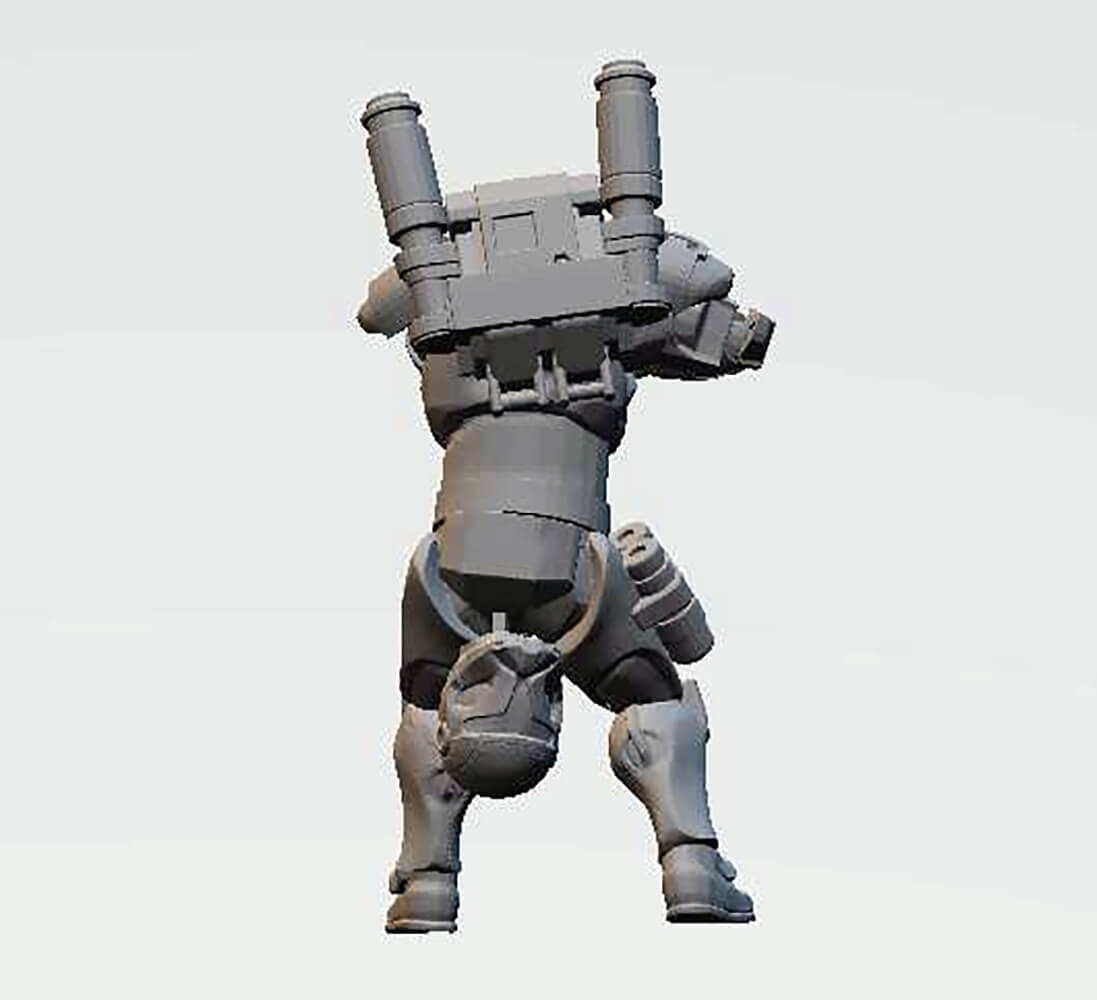 Vanguard Trooper Elite - 3D Print Model by 3DPrintingDesigner