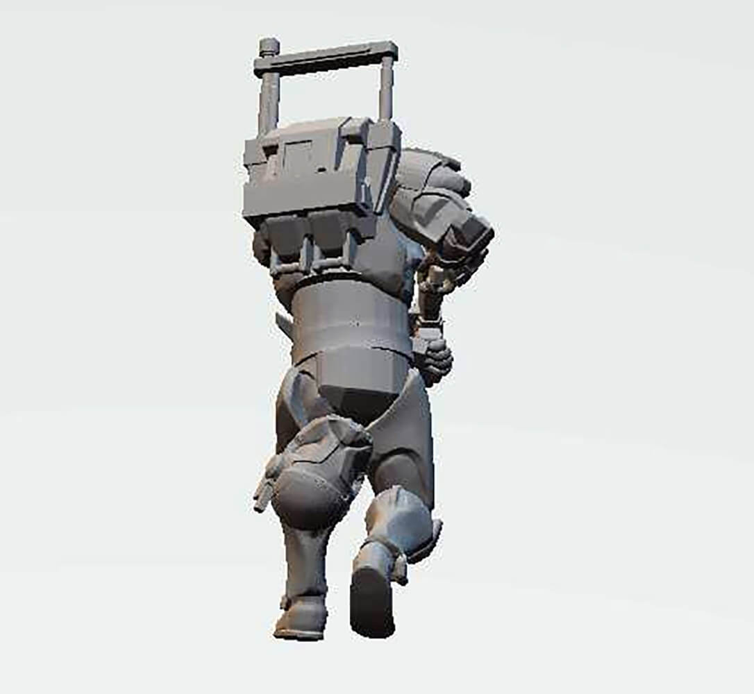 Vanguard Trooper Elite - 3D Print Model by 3DPrintingDesigner