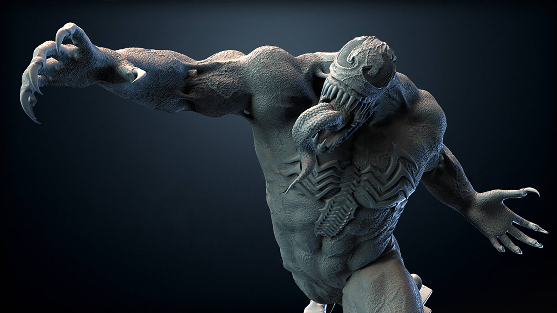 Venom (Venom) - 3D Model by 3DPrintingDesigner