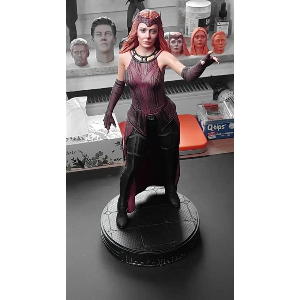 Wanda Scarlet Witch - 3D Model by 3DPrintingDesigner