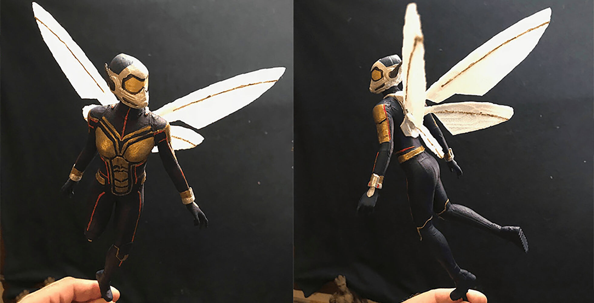 Wasp Figurines - 3D Model by 3DPrintingDesigner
