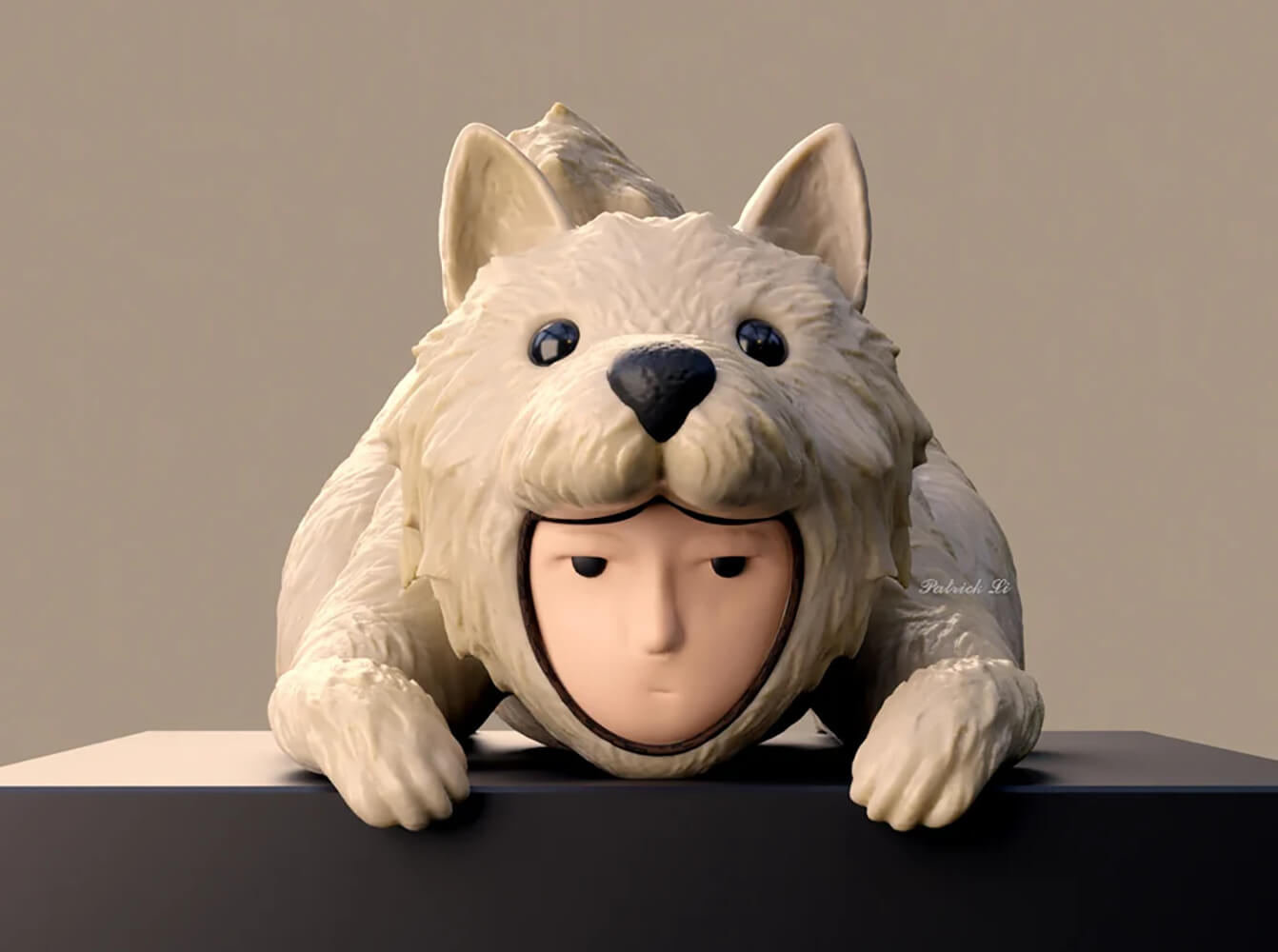 Watchdog Man - One Punch Man 3D Model by 3DPrintingDesigner