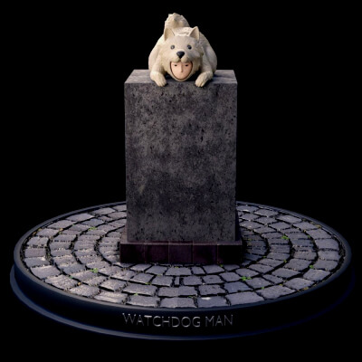 Watchdog Man - One Punch Man 3D Model by 3DPrintingDesigner