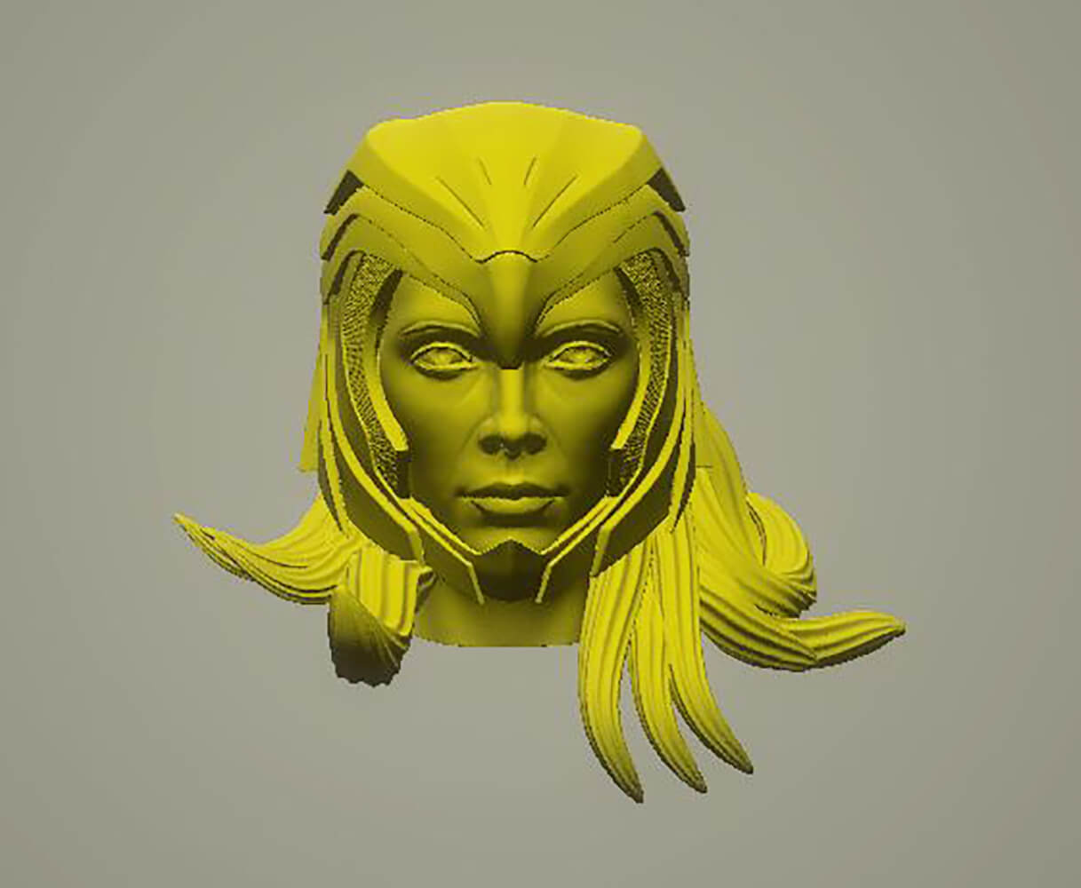 Wonder Woman 84 - 3D Model by 3DPrintingDesigner