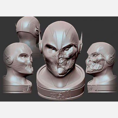 Zoom Bust (Zoom Bust) - 3D Model by 3DPrintingDesigner