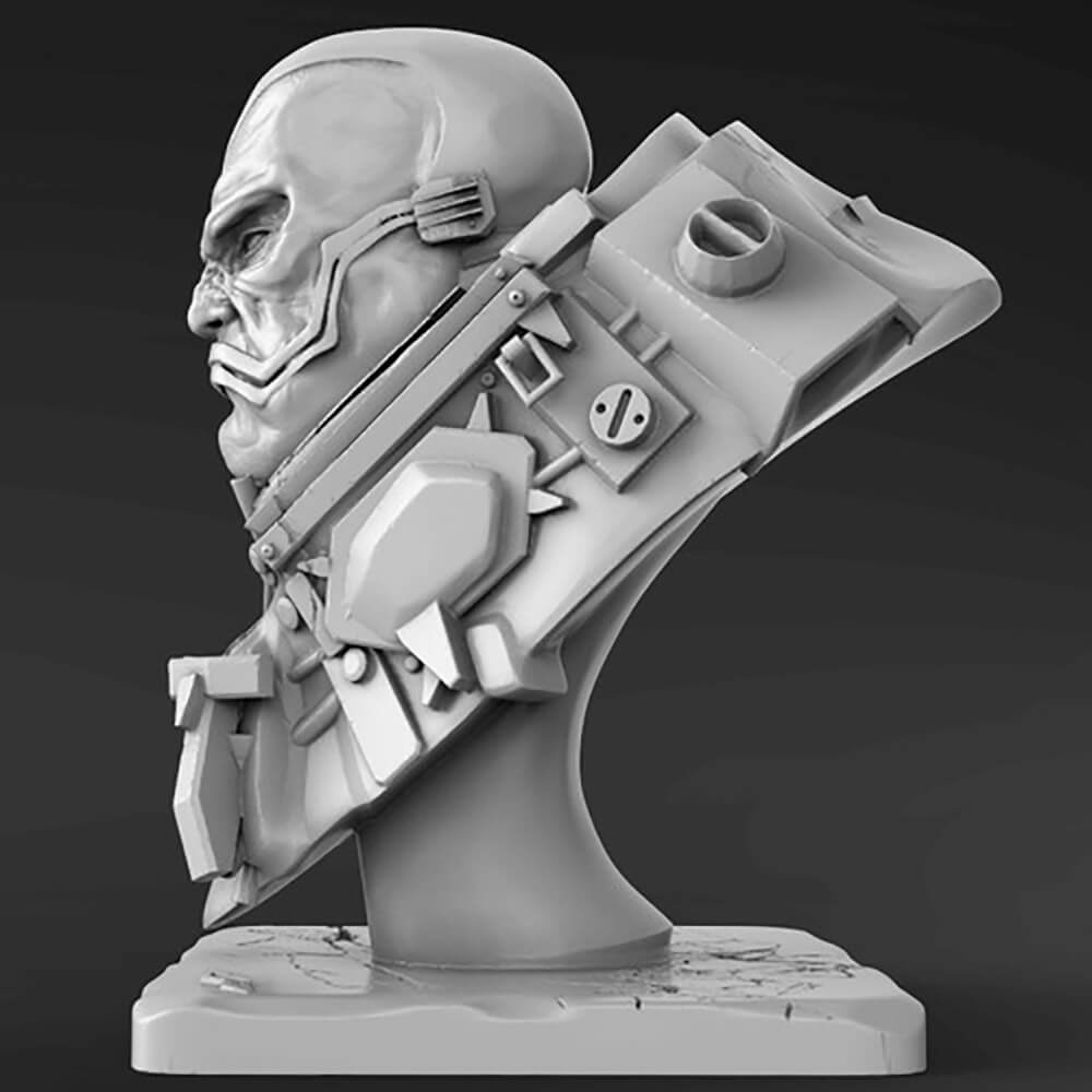 Apocalypse Bust - 3D Model by 3dprintmodel91