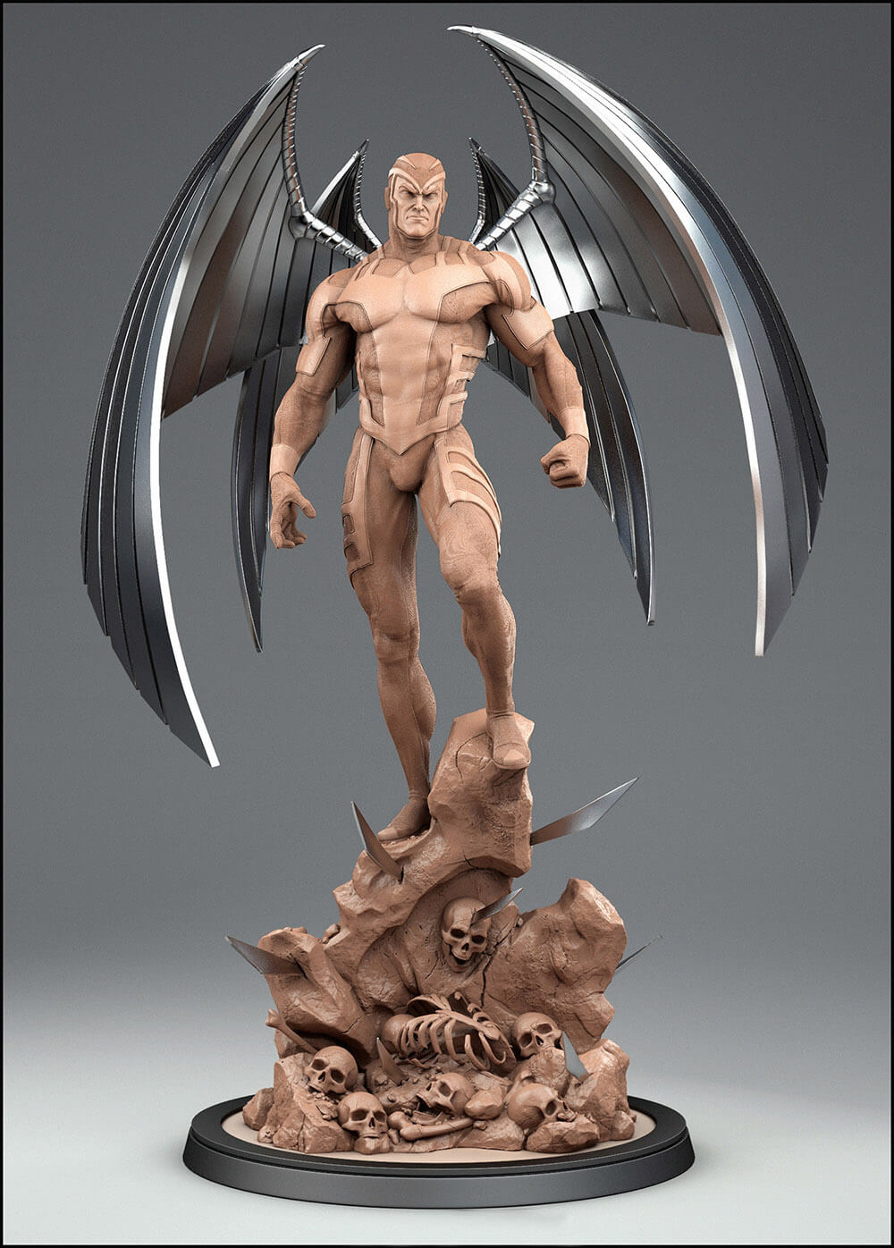 Archangel Xmen - 3D Print Model by 3dprintmodel91