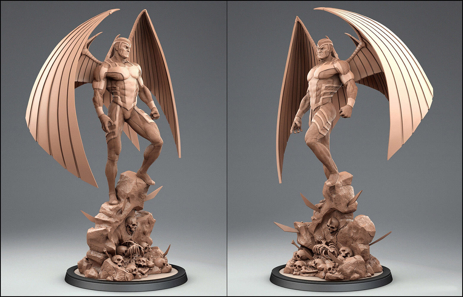 Archangel Xmen - 3D Print Model by 3dprintmodel91