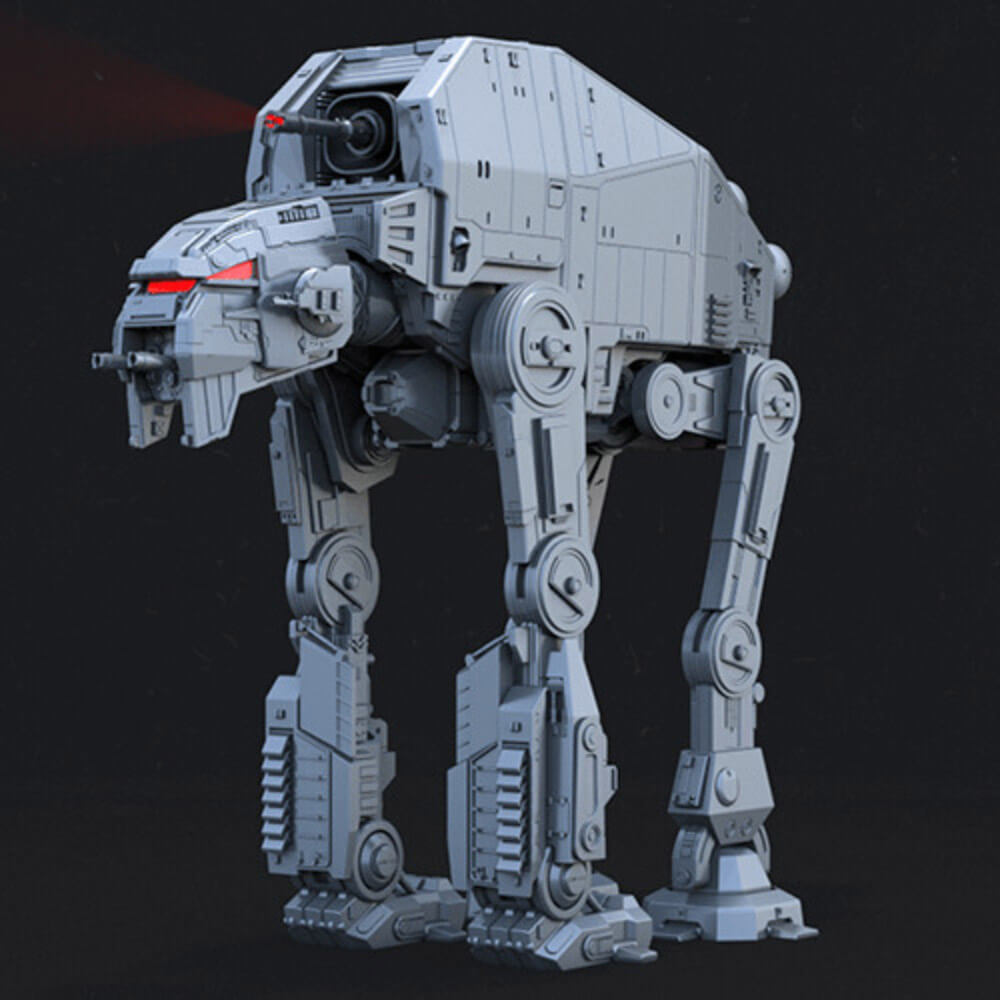 At-M6 Walker 3D Model by 3dprintmodel91