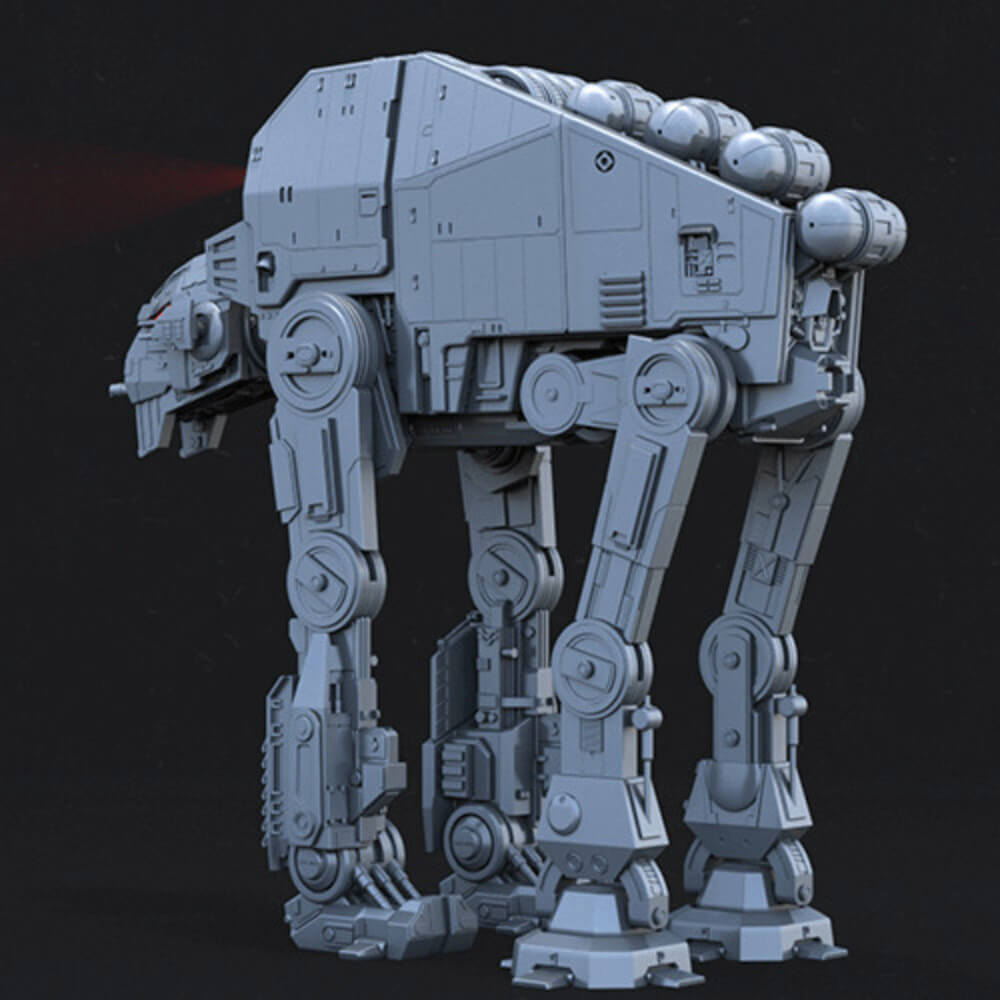 At-M6 Walker 3D Model by 3dprintmodel91
