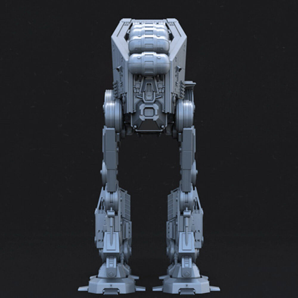 At-M6 Walker 3D Model by 3dprintmodel91