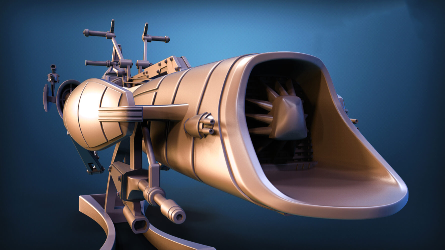Barc Speeder - Star Wars 3D Model by 3dprintmodel91