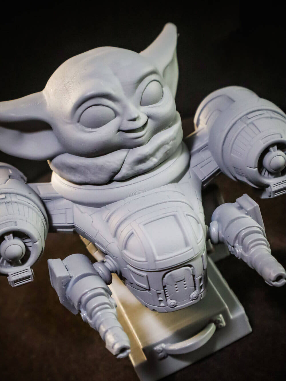 Chibi Grogu - Mandalorian 3D Model by 3dprintmodel91