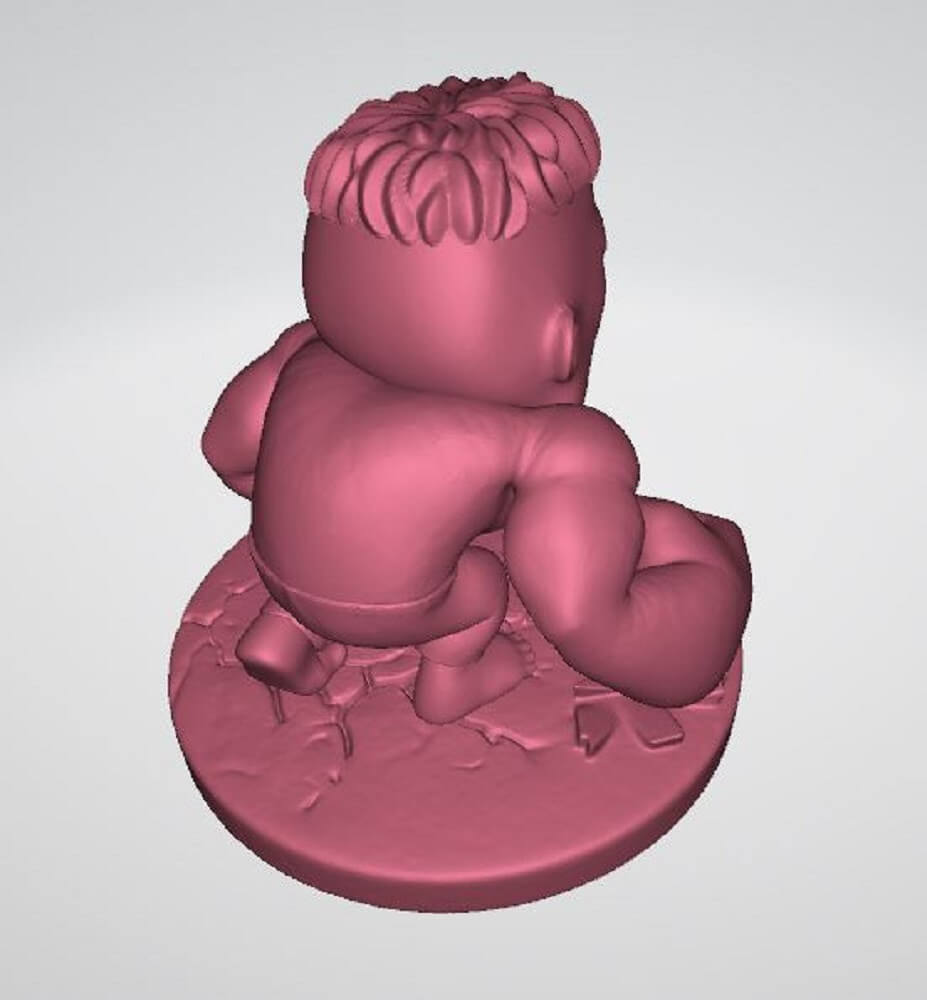 Chibi Hulk - 3D Model by 3dprintmodel91
