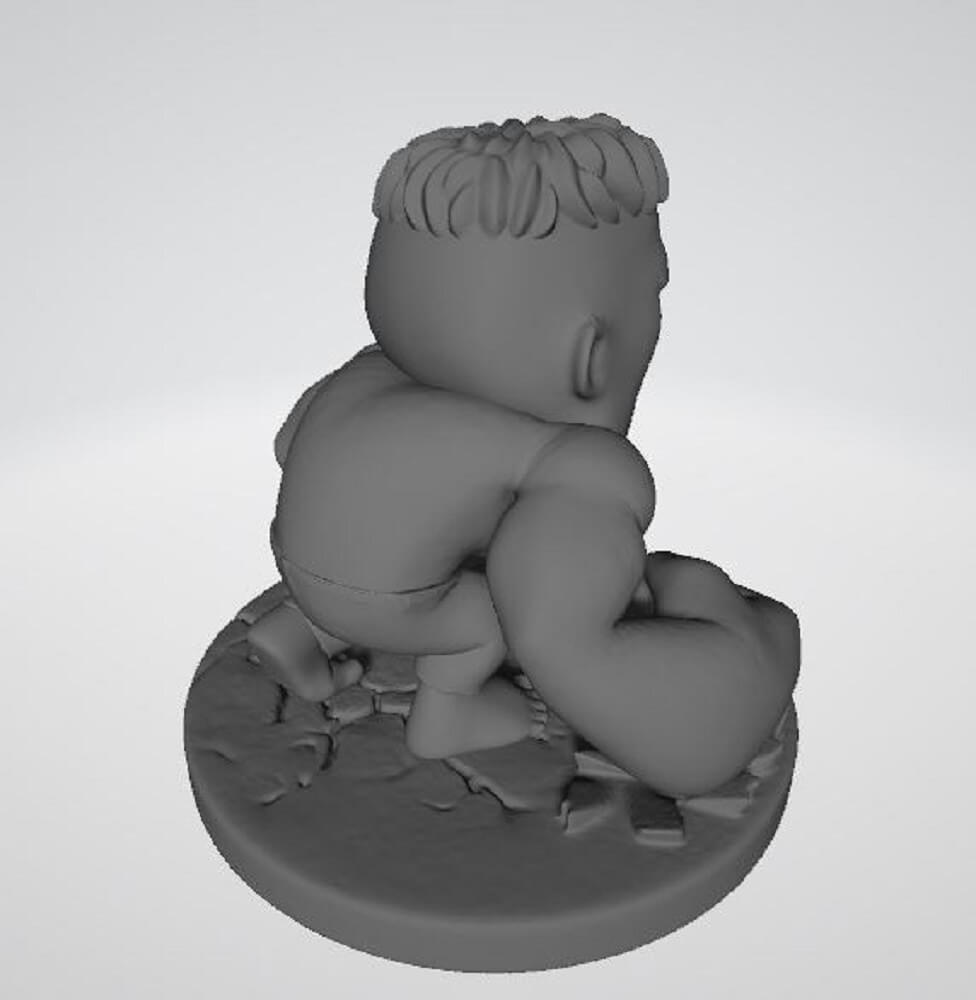 Incredible Hulk Chibi