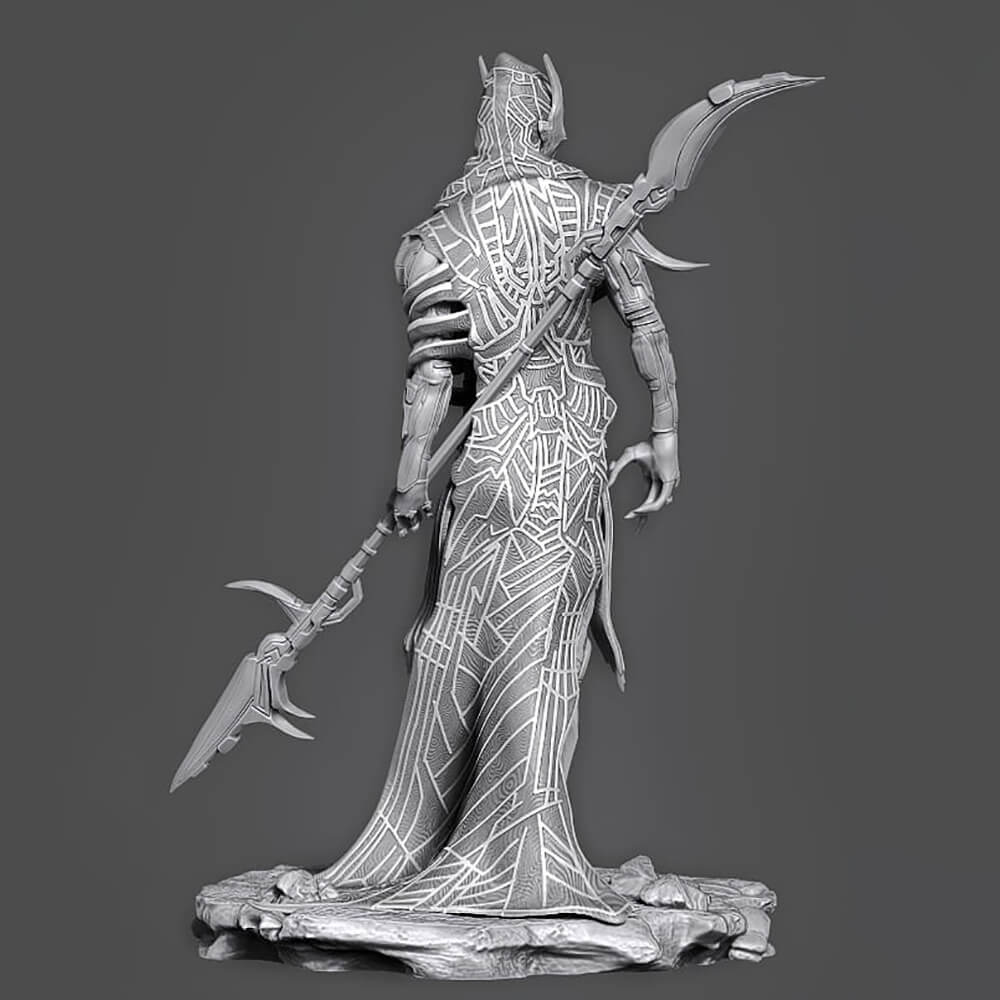 Corvus Glaive - 3D Print Model by 3dprintmodel91