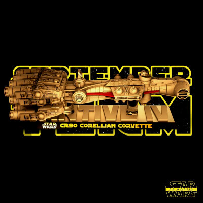 CR90 Corellian Corvette - 3D Model by 3dprintmodel91