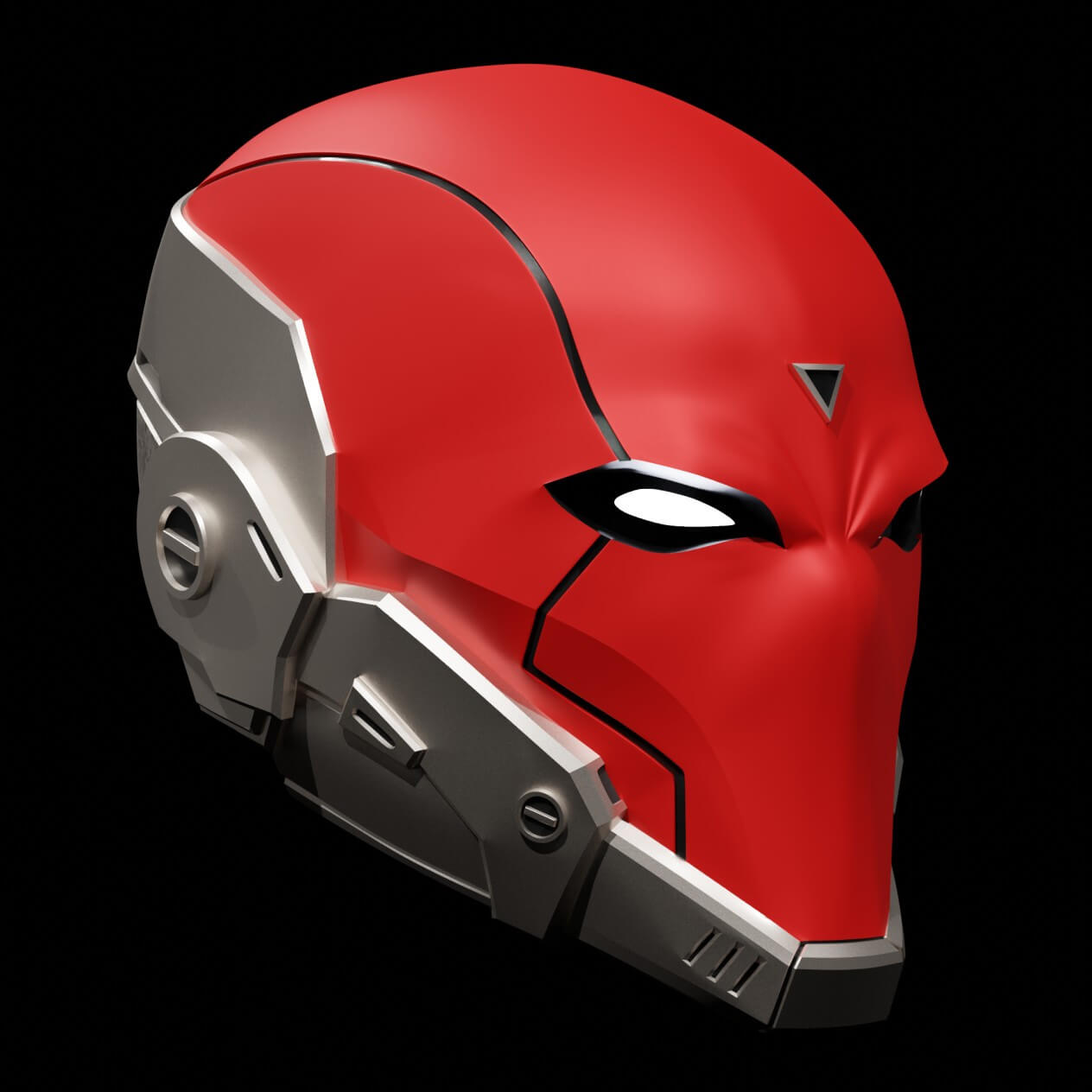Cyber Red Hood V2 - 3D Model by 3dprintmodel91