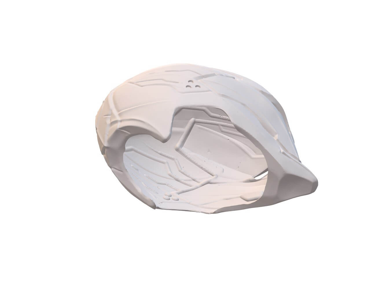 Dark Armor Iroman Helmet - 3D Model by 3dprintmodel91