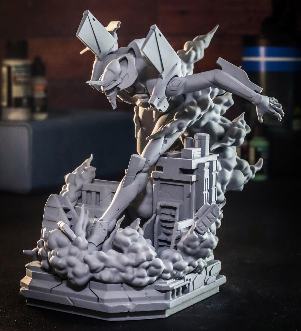 EVA01 - Neon Genesis Evangelion 3D Model by 3dprintmodel91