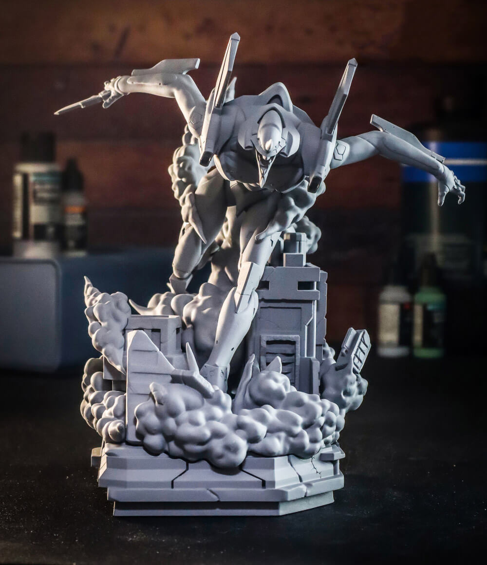 EVA01 - Neon Genesis Evangelion 3D Model by 3dprintmodel91