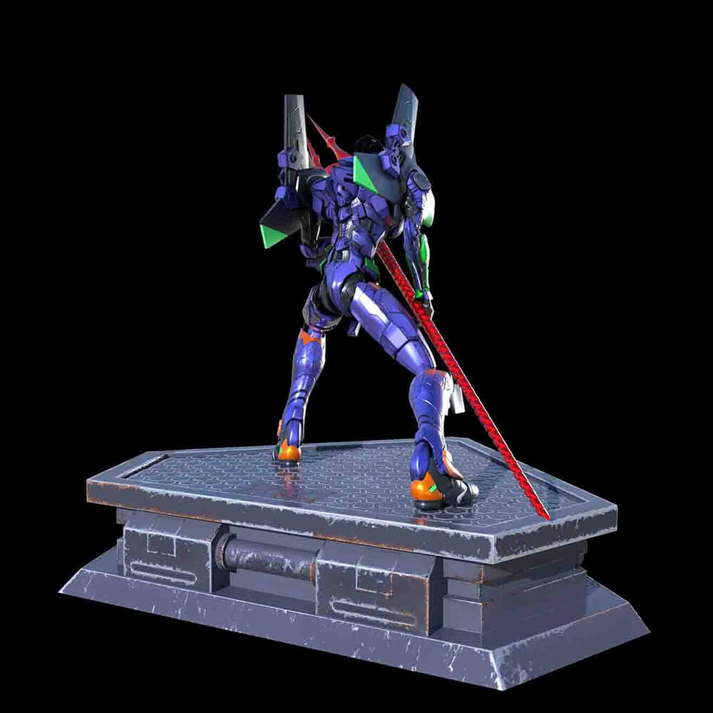 Evangelion Figure - 3D Model by 3dprintmodel91