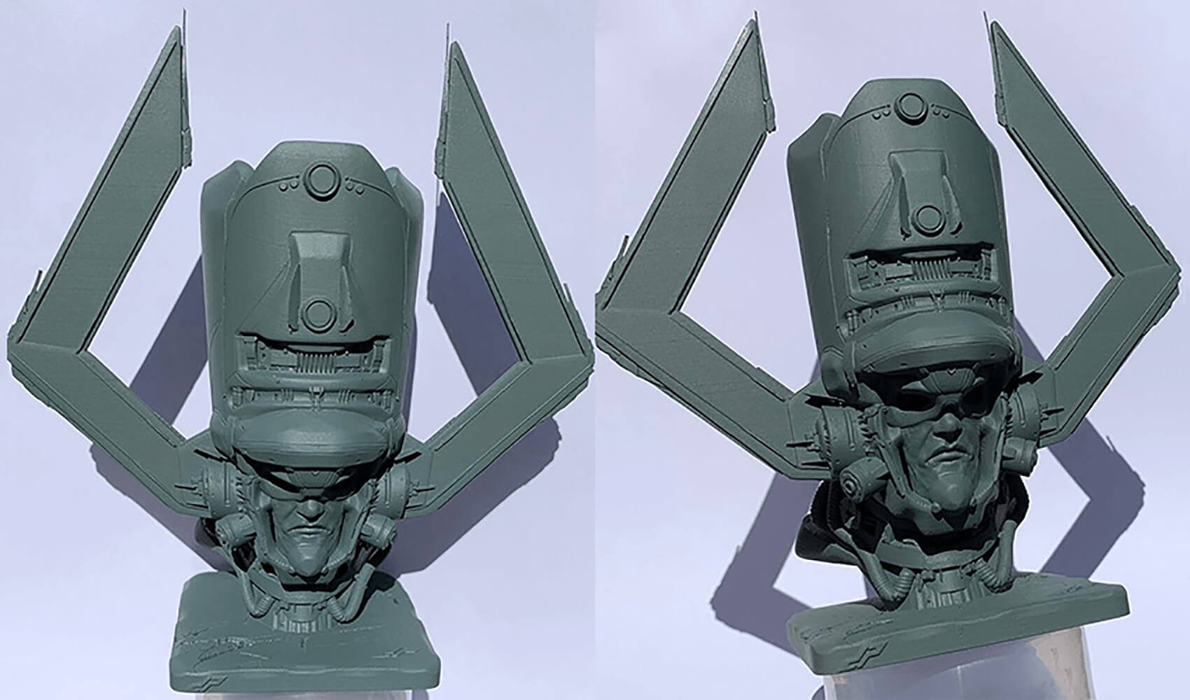 Galactus Bust - 3D Model by 3dprintmodel91