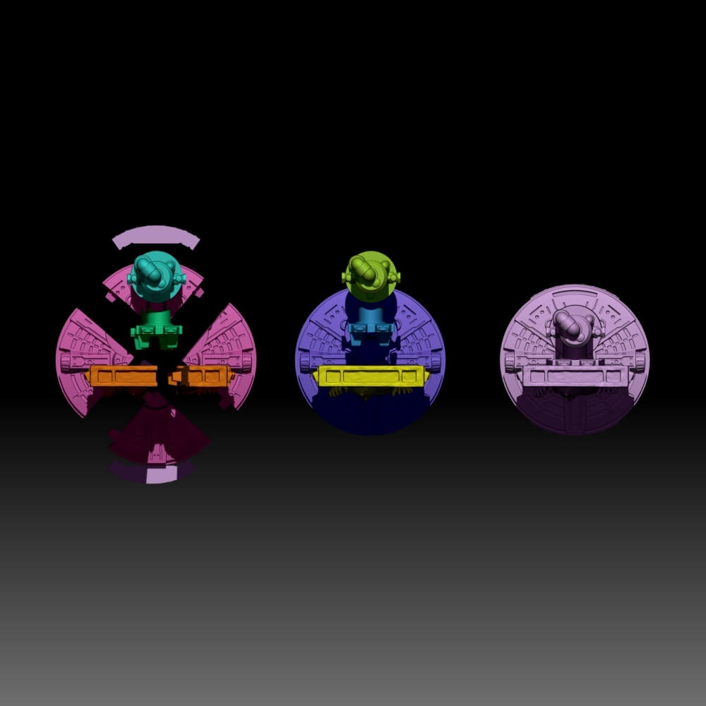 Han Solo on Carbonite - 3D Model by 3dprintmodel91