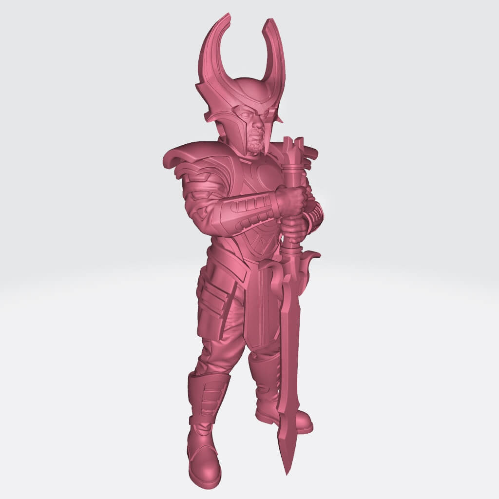 Heimdall (Gatekeeper) Fanart - 3D Model by 3dprintmodel91