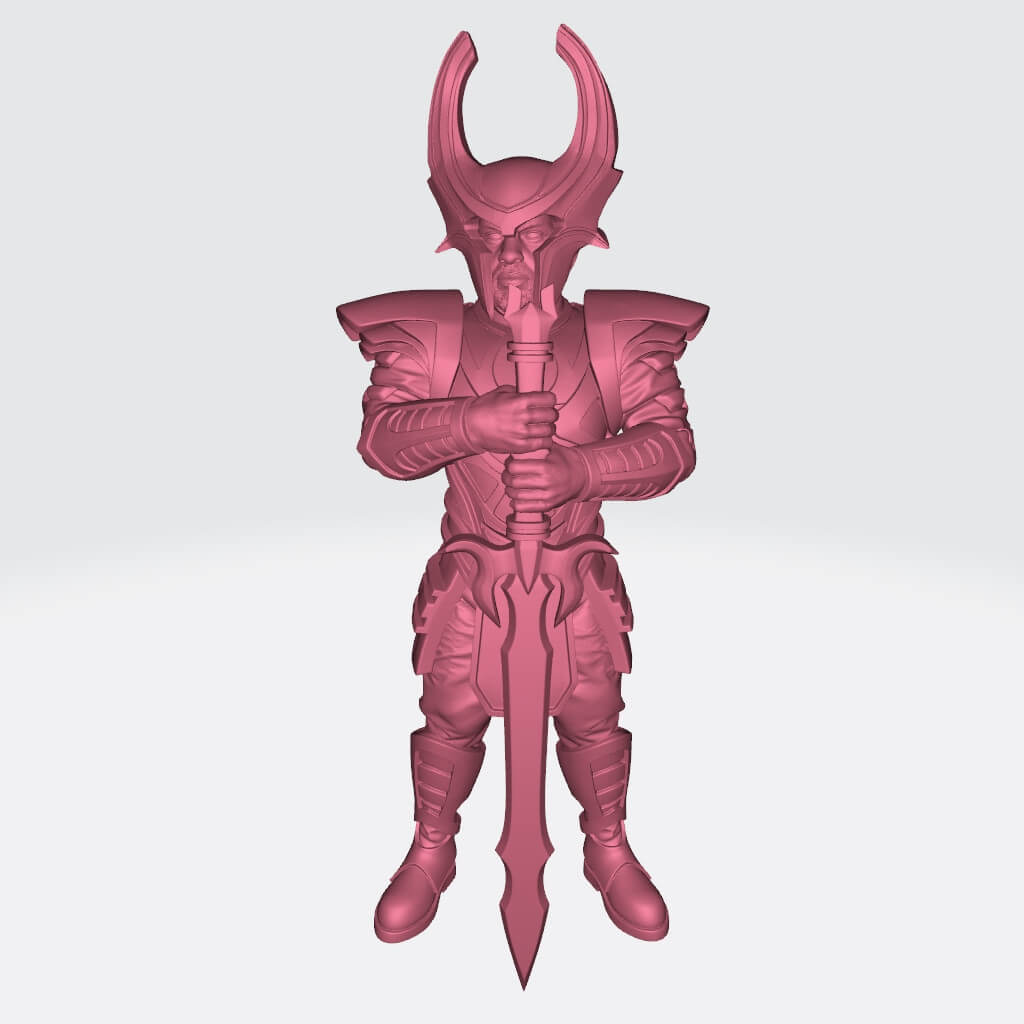 Heimdall (Gatekeeper) Fanart - 3D Model by 3dprintmodel91